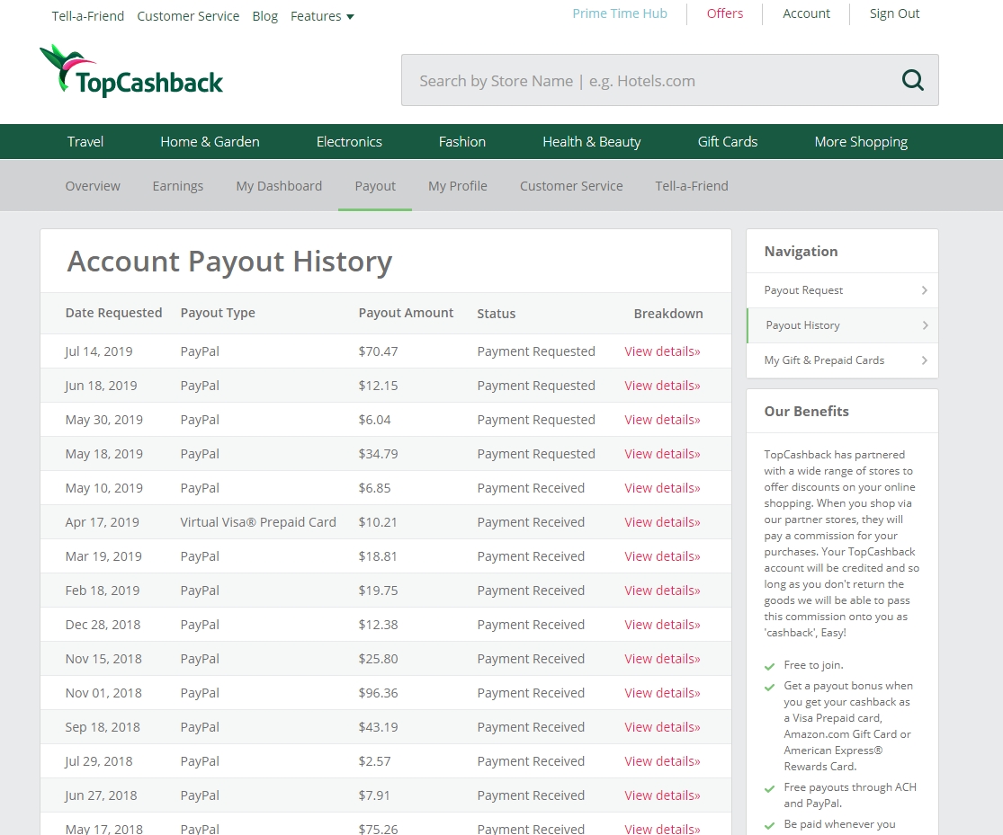 TopCashback USA Reviews - 69 Reviews of Topcashback.com | Sitejabber