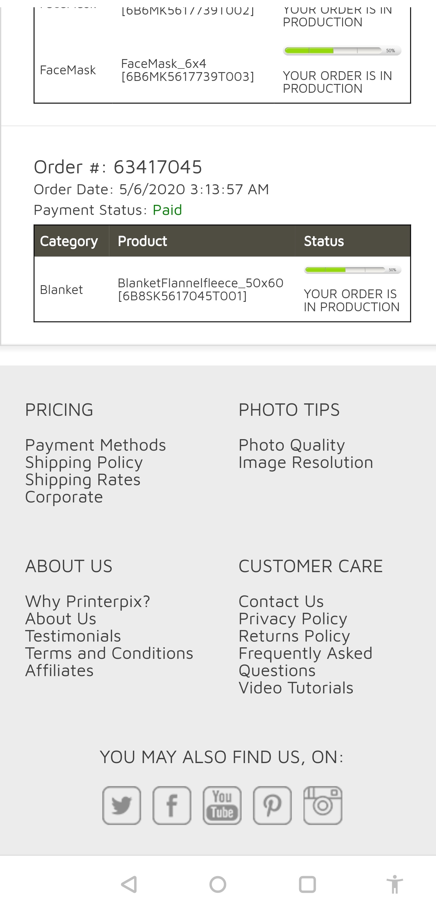 PrinterPix Reviews - 1,241 Reviews of Printerpix.com | Sitejabber