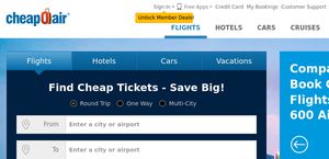 CheapOair Reviews - 1,228 Reviews of Cheapoair.com | Sitejabber