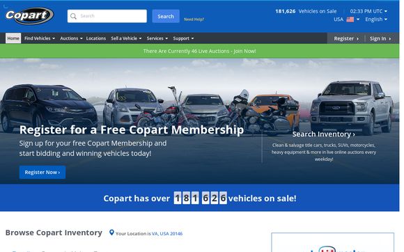 Copart USA Reviews - 2 Reviews of Copart.com | Sitejabber