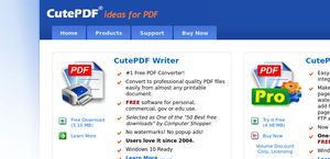 CutePDF Reviews - 10 Reviews of Cutepdf.com | Sitejabber