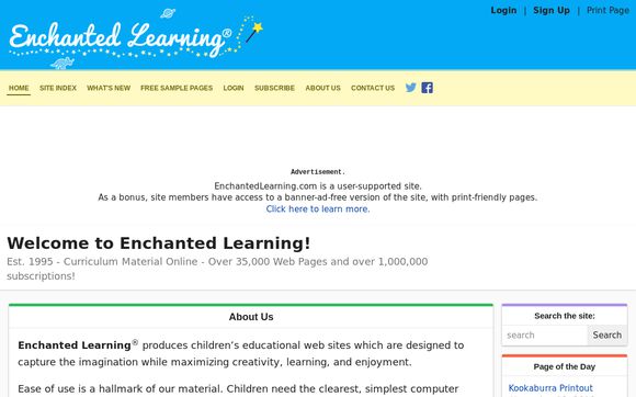 Enchanted Learning Reviews - 1 Review of Enchantedlearning.com | Sitejabber