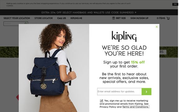 Kipling Europe/U.S. Reviews - 5 Reviews of Kipling-usa.com | Sitejabber