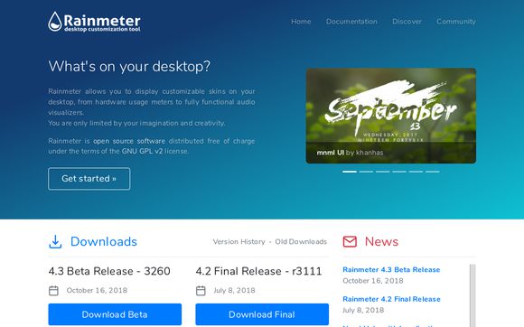 Rainmeter.net Reviews - 1 Review of Rainmeter.net | Sitejabber