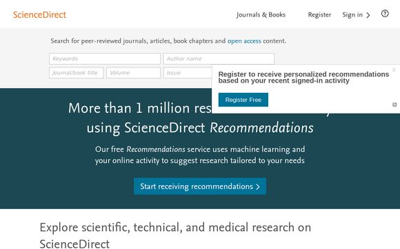 ScienceDirect.com Reviews - 1 Review of Sciencedirect.com | Sitejabber