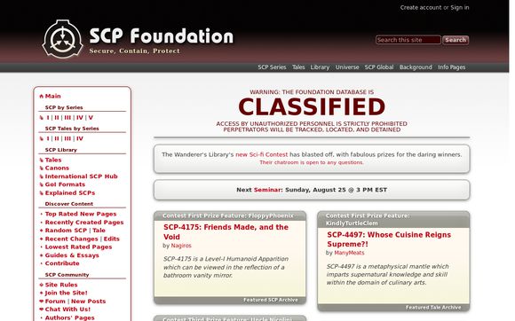 Scp-wiki.wikidot Reviews - 2 Reviews of Scp-wiki.wikidot.com | Sitejabber