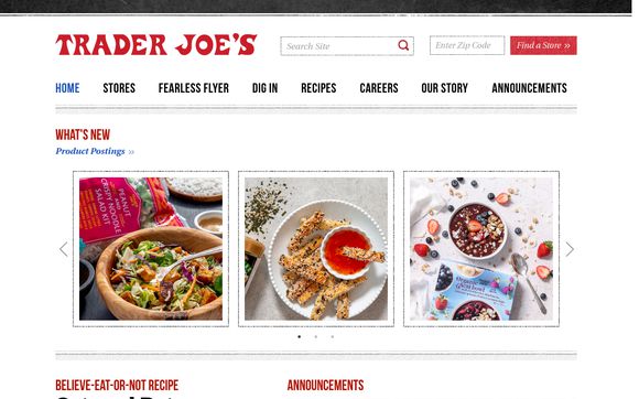 Trader Joe's Reviews - 27 Reviews of Traderjoes.com | Sitejabber